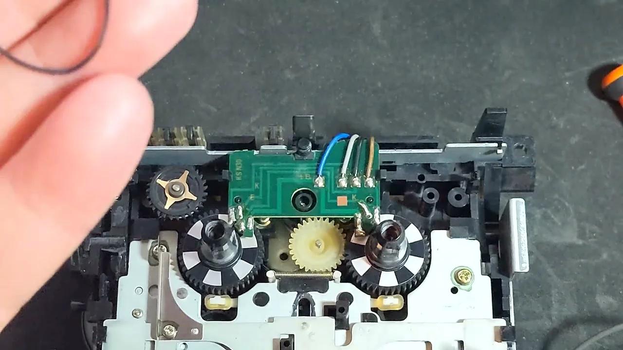 YAMAHA KX-650 - rookie repair, will it work? - 3 head vintage Hi-Fi ...