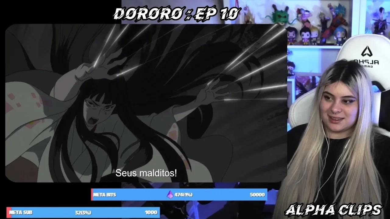 Mariana Alpha - A História da Aranha da Seda Jorogumo | Dororo | Ep 7 ( React )