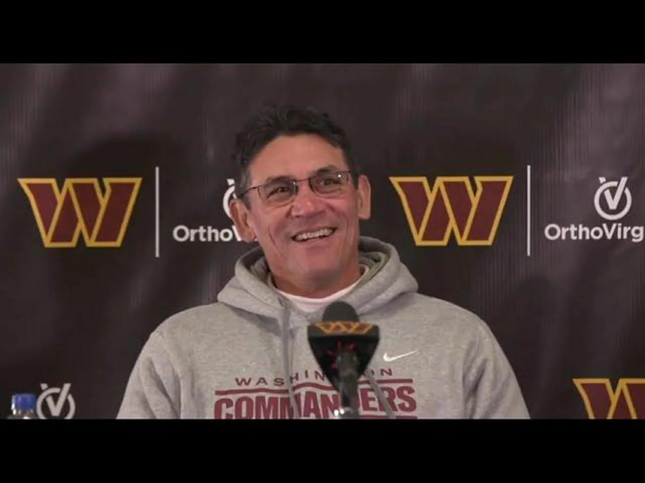 Ron Rivera: Taylor Hieinicke Will Lead The Commanders To The Super Bowl