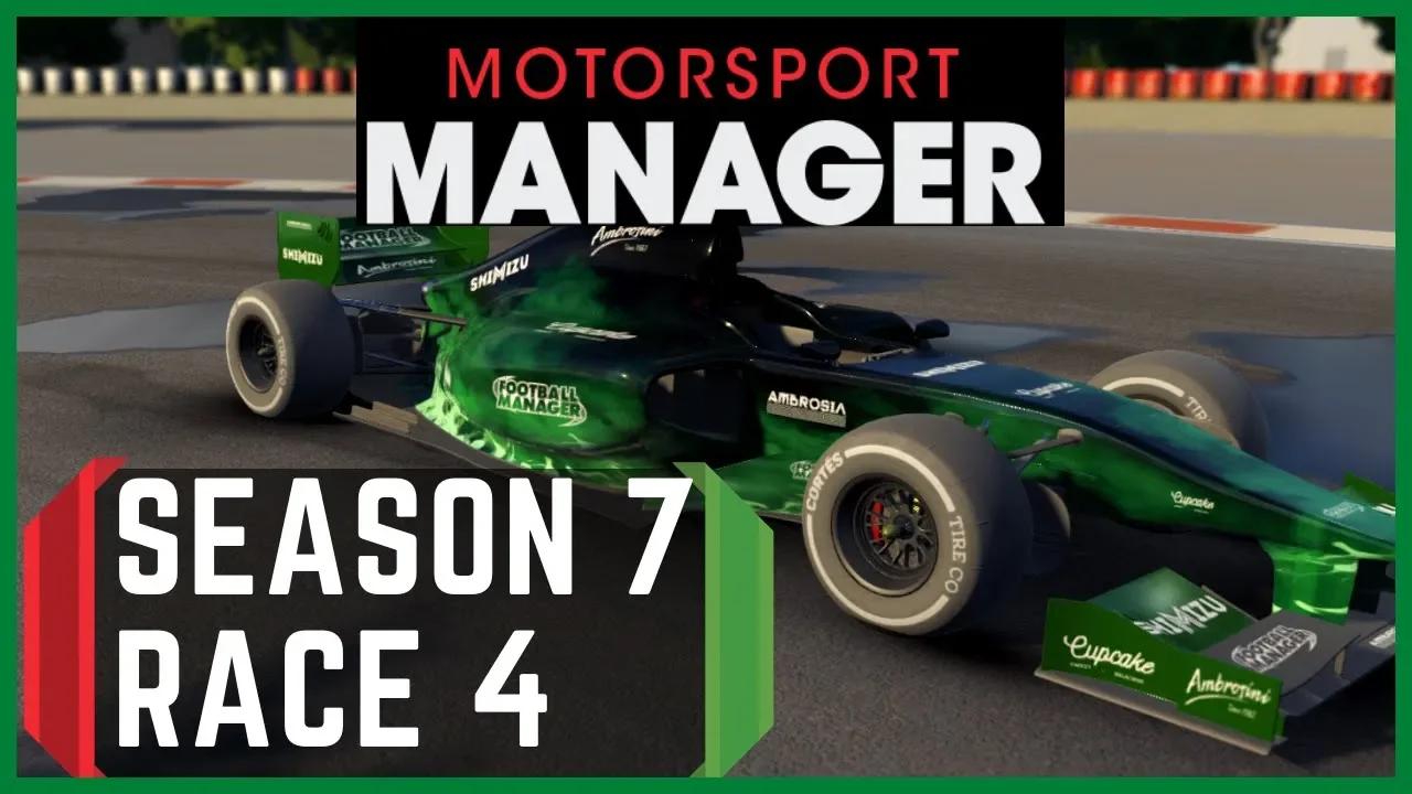 Motorsport Manager PC Career Mode Season 7 Race 4