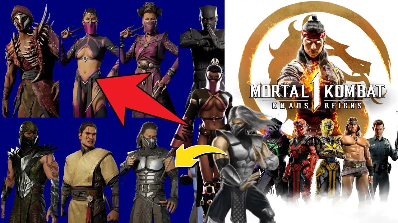MK1 Khaos Reigns Deception Mileena Skin & MK9 Smoke Klassic Skin Available In Store & More