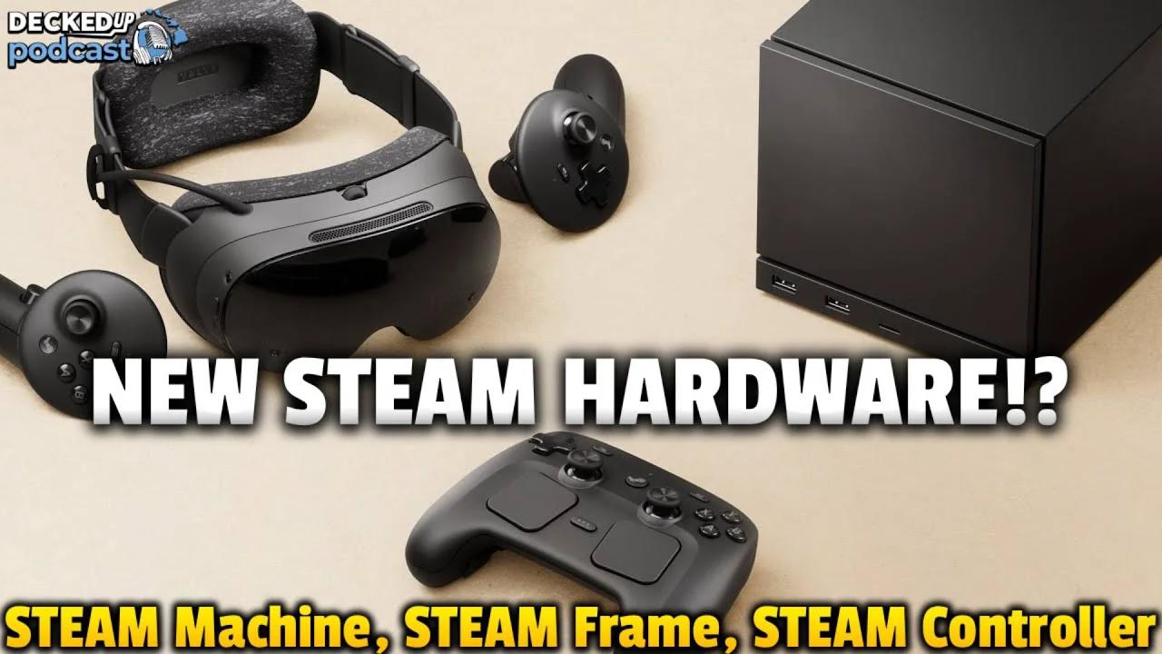 NEW Steam Hardware Announcement! Steam Machine, Steam Frame, & Steam ...