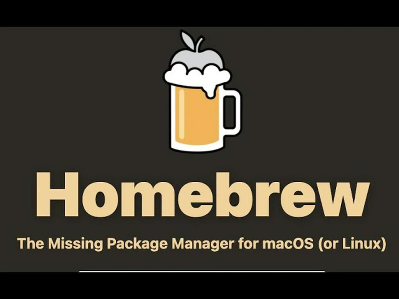 How to install the Homebrew package manager on the M1 Macbook