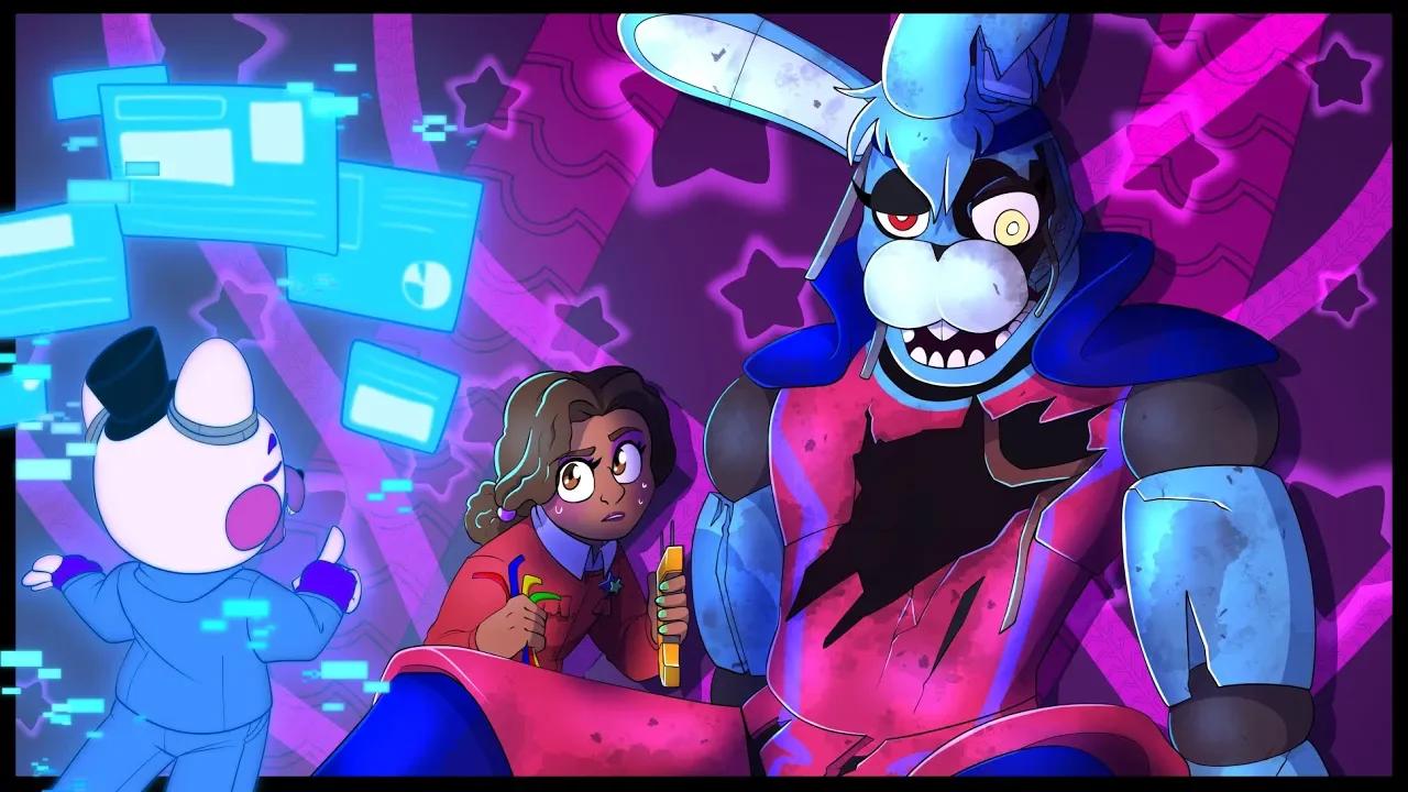 Bonnie & Cassie Escape The Ruin Pizzaplex (FNAF Security Breach Ruin ...