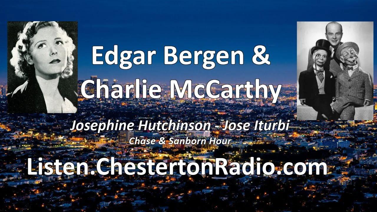 Edgar Bergen & Charlie McCarthy - Josephine Hutchinson - Jose Iturbi