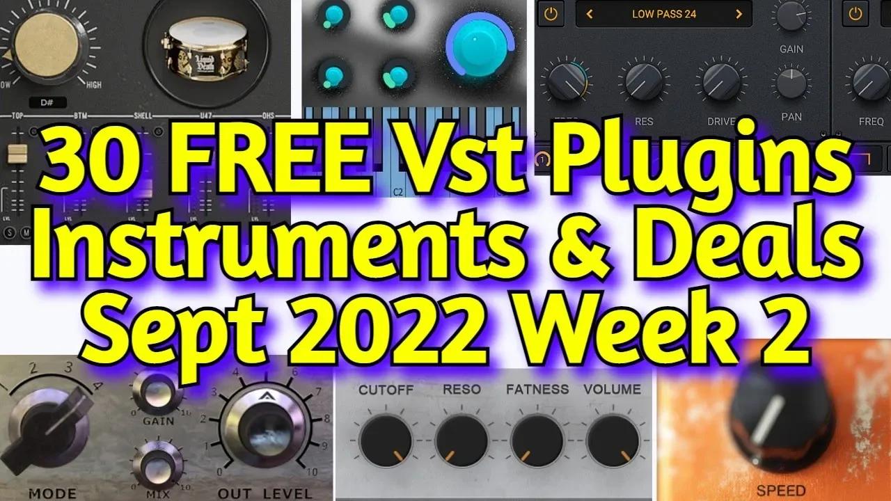 30 Best New FREE VST Plugins, Vst Instruments, Sample Packs & Best ...