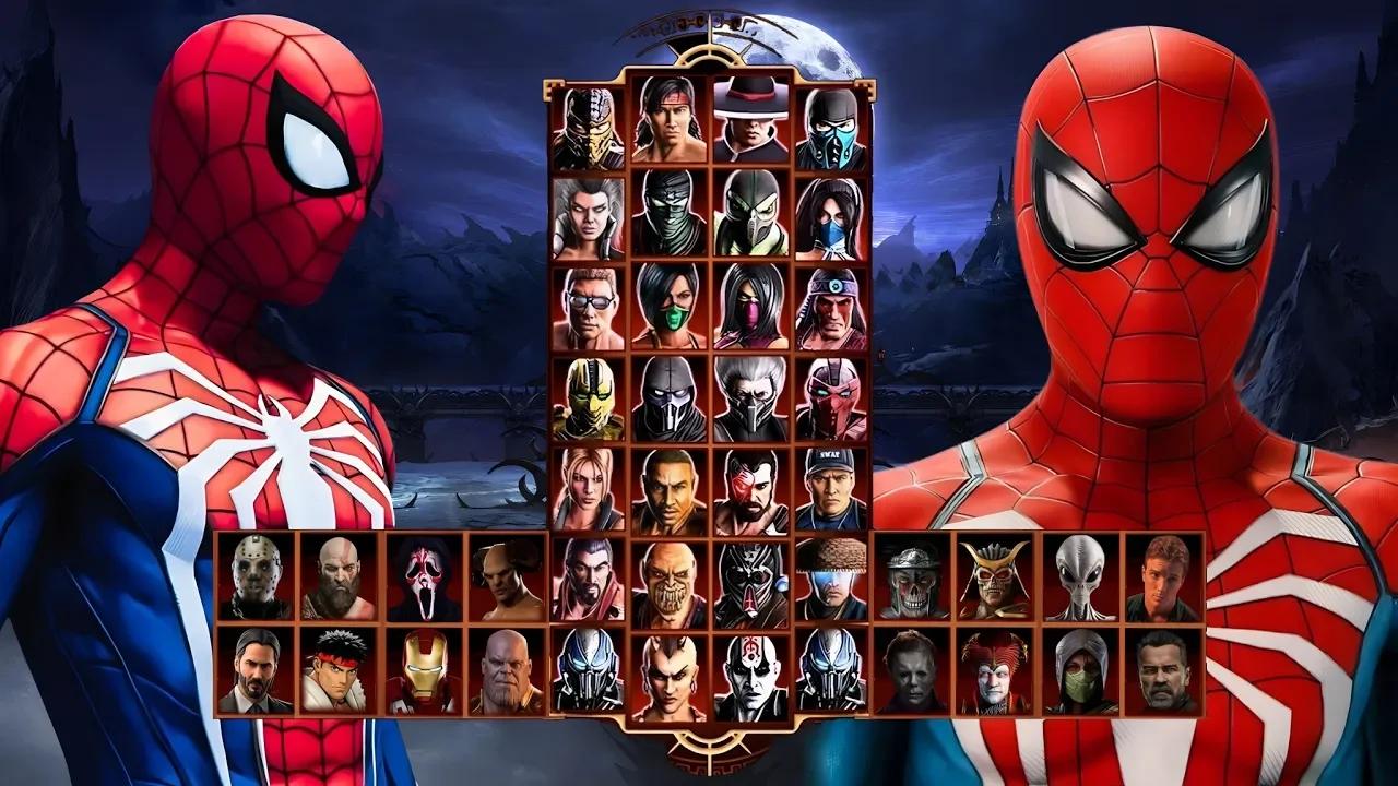 Mortal Kombat 9 - Spiderman - Expert Ladder - Gameplay @(1080p) 60FPS