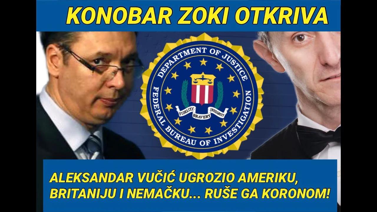 Konobar ZOKI otkriva: Aleksandar VUČIĆ ugrozio Ameriku, Britaniju i ...