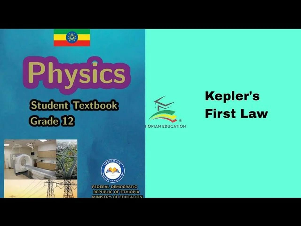 Kepler's First Law