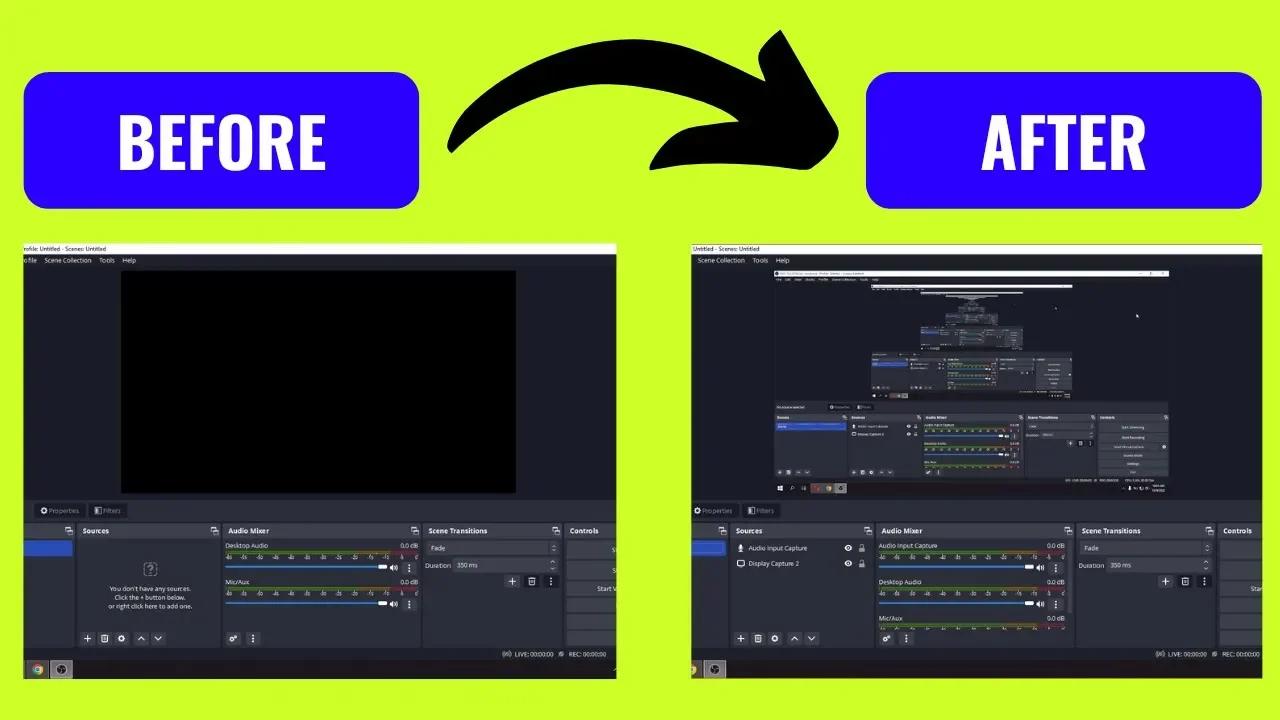 How To Fix The Black Screen Problem In Obs Studio 2 Methods