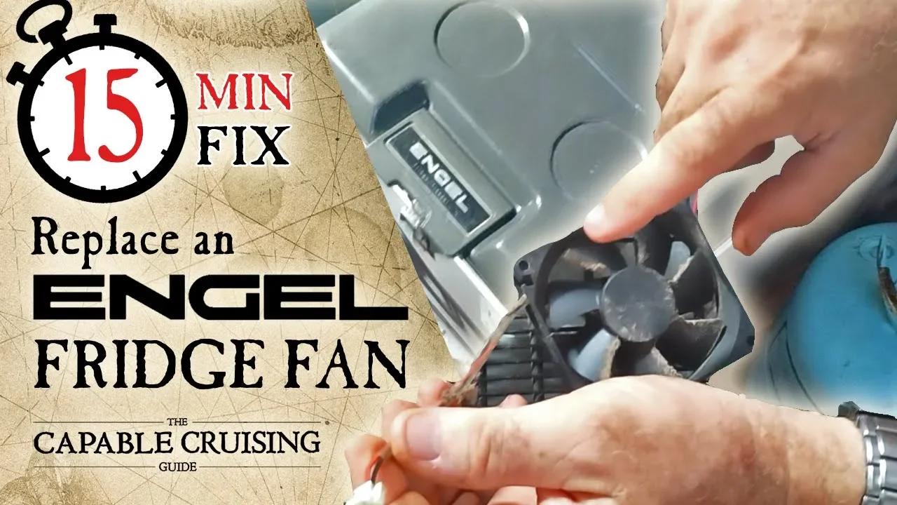 Fix an Engel Fridge Fan - in 15 mins