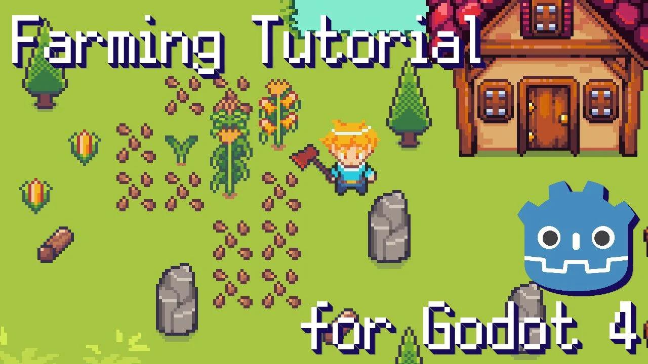 Farming & Crop Ageing Mechanics Tutorial for 2D Godot 4 Games