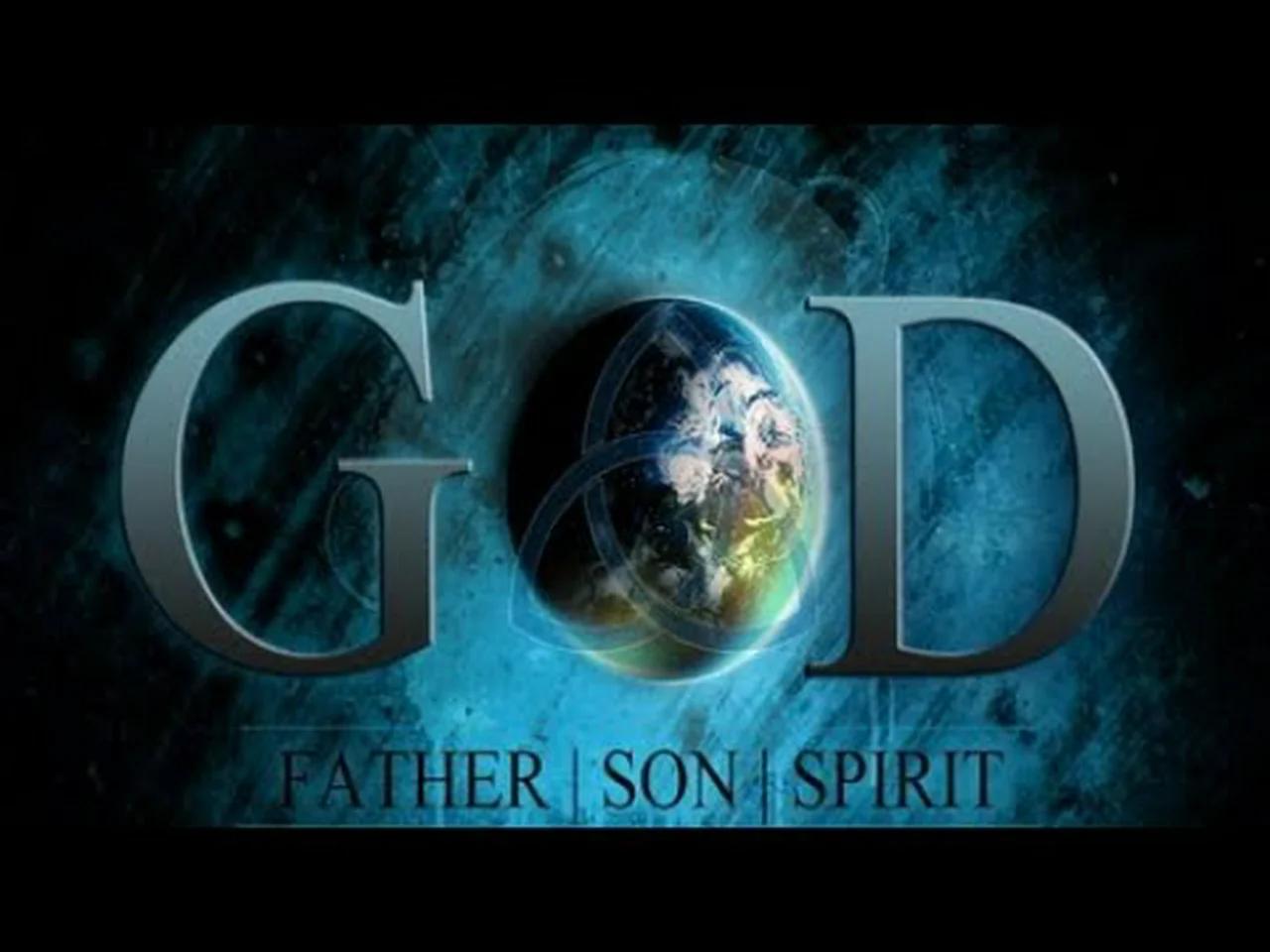 Trinity ABBA Heavenly Father GOD, Jesus the Son GOD, Holy Spirit GOD, 3 distinct persons in 1 GOD