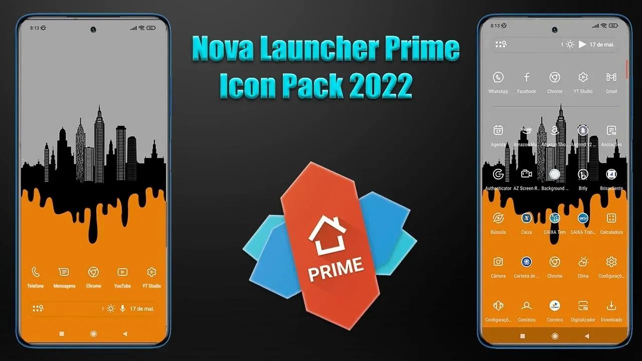 NOVA LAUNCHER PRIME ÍCON PACK 2022