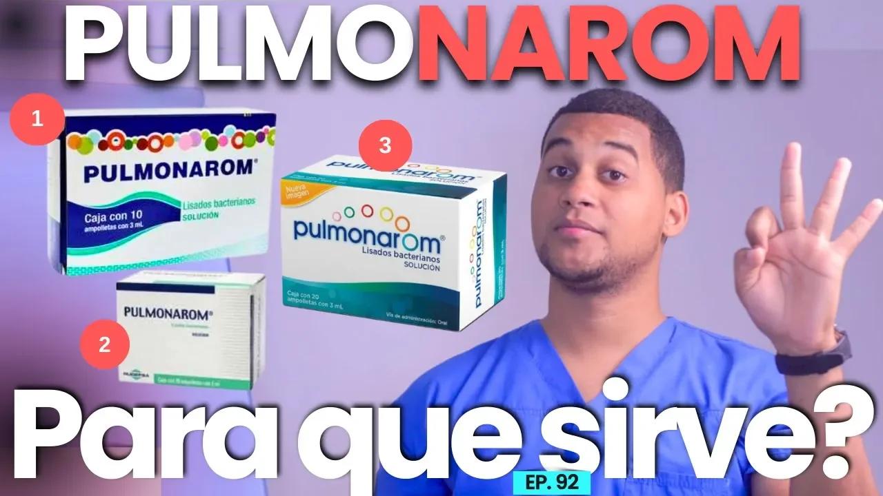 PULMONAROM PARA QUE SIRVE | 3 COSAS