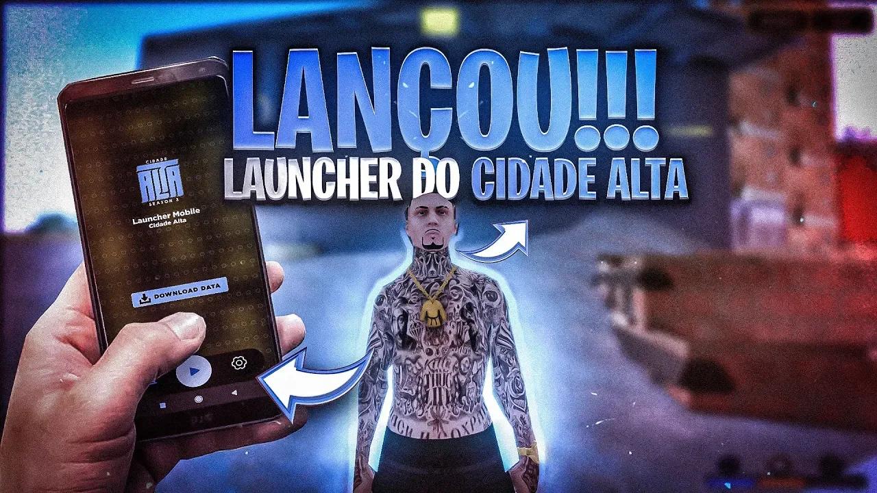 LANÇOU! 😍 NOVO LAUNCHER DO CDA RP ‹ GTA SAMP ANDROID/PC