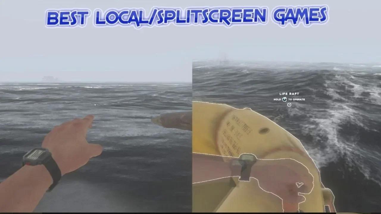 Stranded Deep Splitscreen - Lost at Sea! [Gameplay]