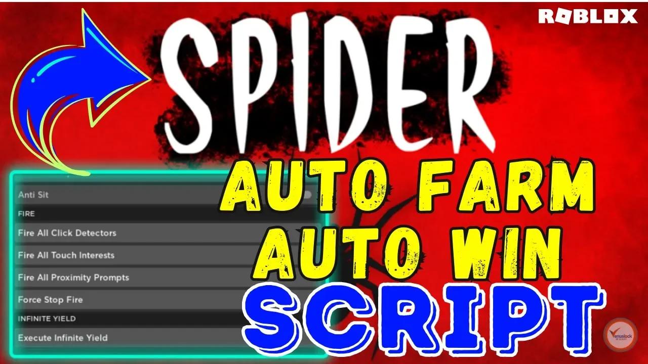 Spider Roblox Script New | ESP | Auto Escape And Auto Win | Updated And ...