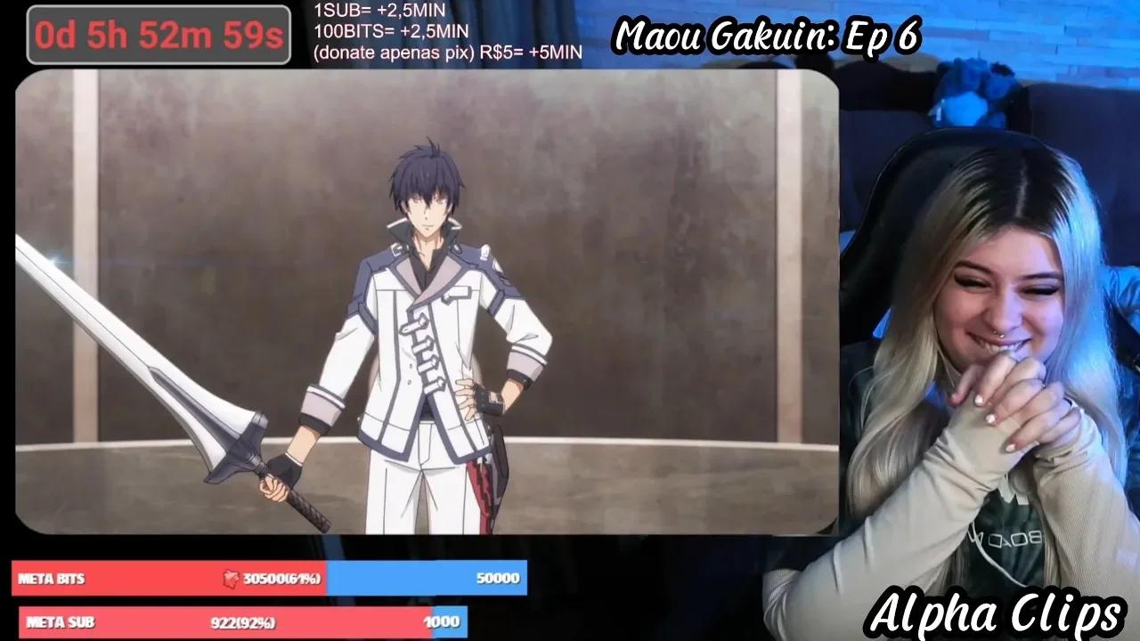 Mariana Alpha- O Torneio De Espadas Mágicas | Maou Gakuin | Ep 6 [ React]