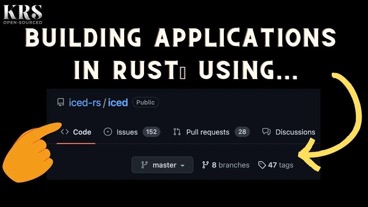 🦀 Building Rust Application using Iced | LIVE | #development #live #rust
