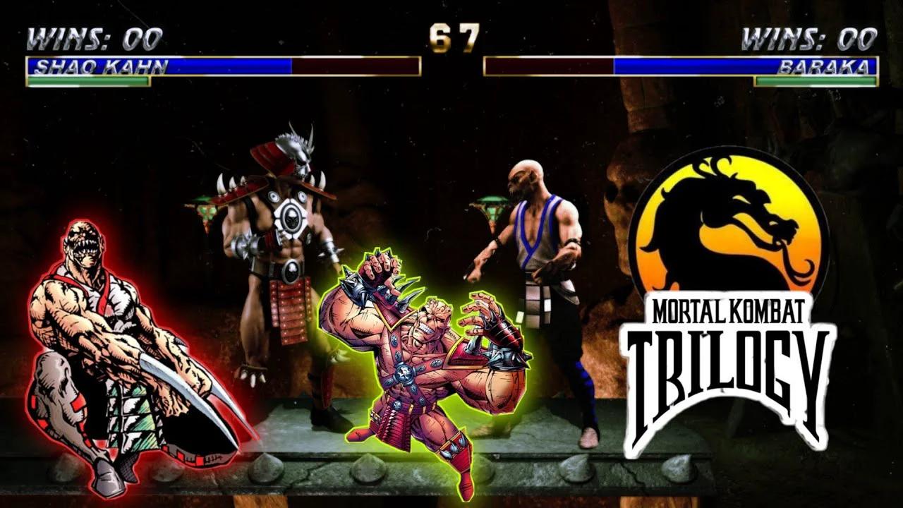Mortal Kombat Trilogy update: An image of Baraka vs Shao Khan revealed