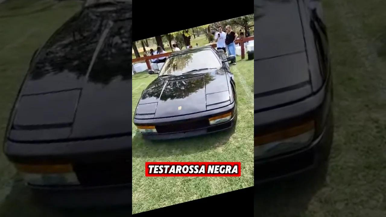 La Ferrari Testarossa Negra de Diego Maradona