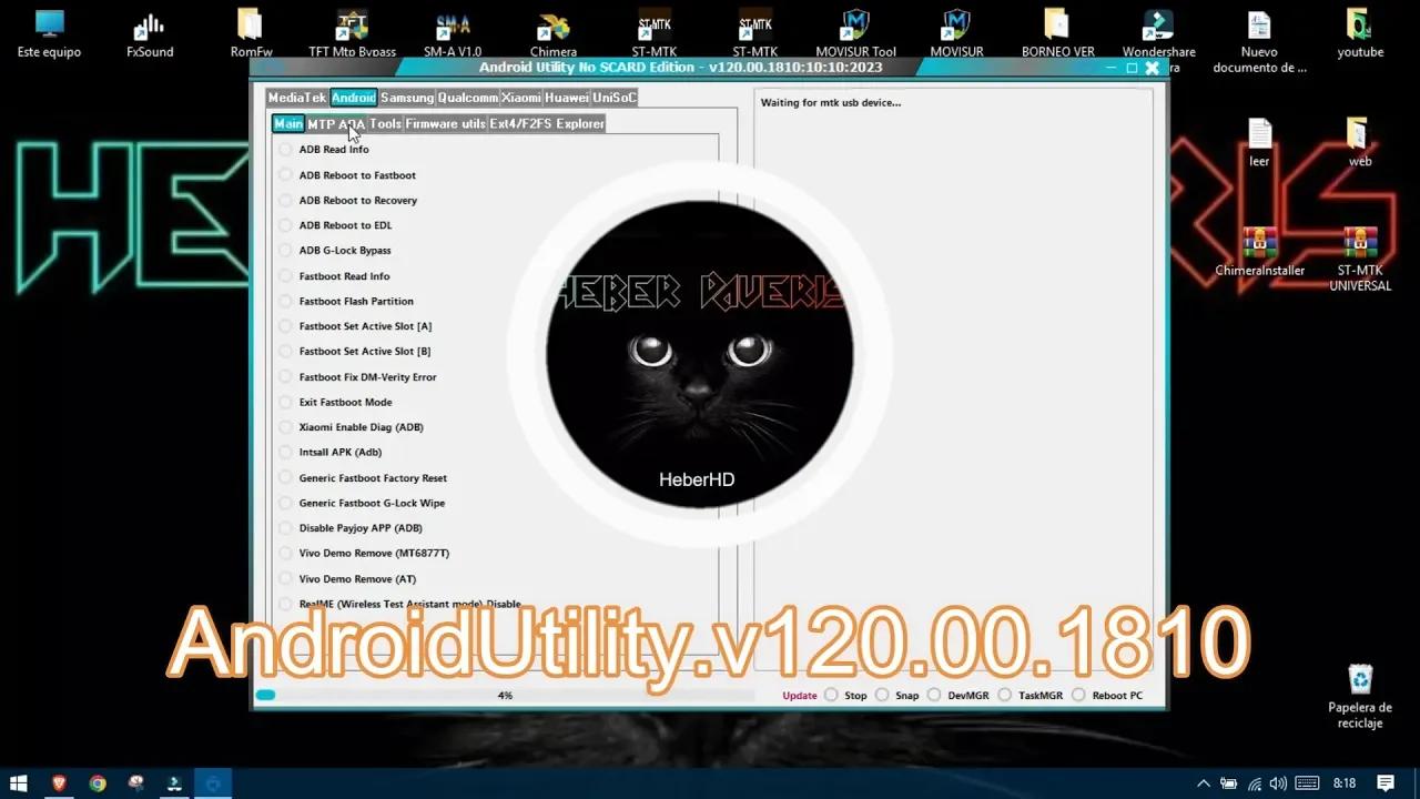Android Utility V120 00 1810 ( Nueva versión )