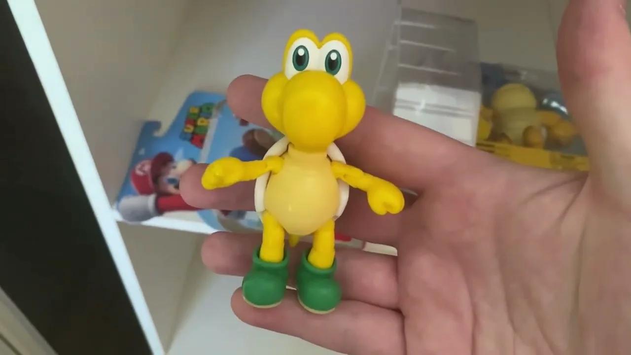 Super Mario: Koopa Troopa and Boom Boom 4-inch figures unboxing