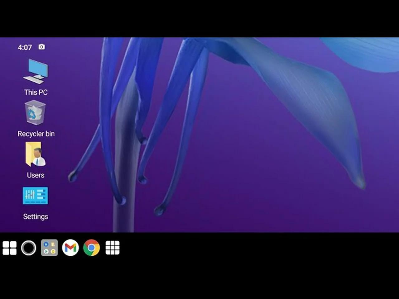 windows 11 launcher for android