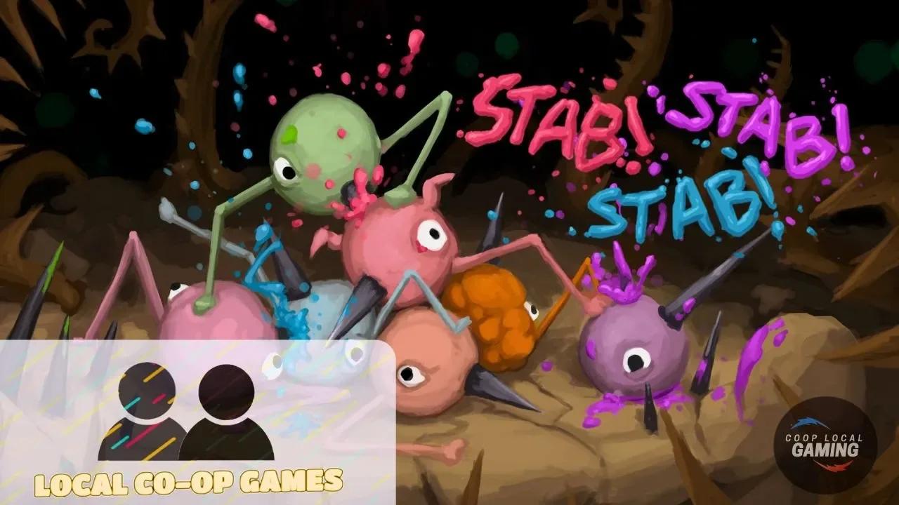 STAB STAB STAB! - How to Play Local Versus Multiplayer (Gameplay)
