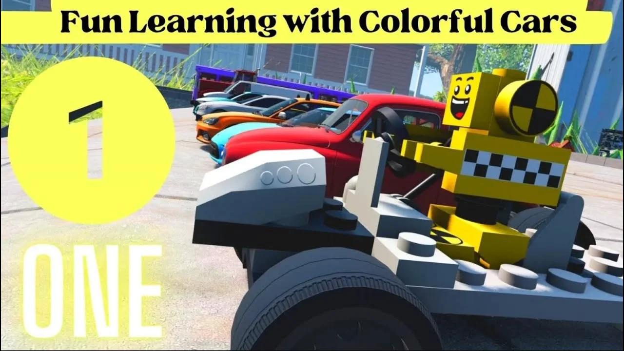 Dynamic Toy Car Demolition: Counting 1-10 Adventure for Kids! 🚗🔢