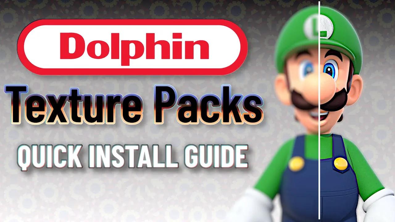 Dolphin emulator | How to install texture packs (simplified guide)