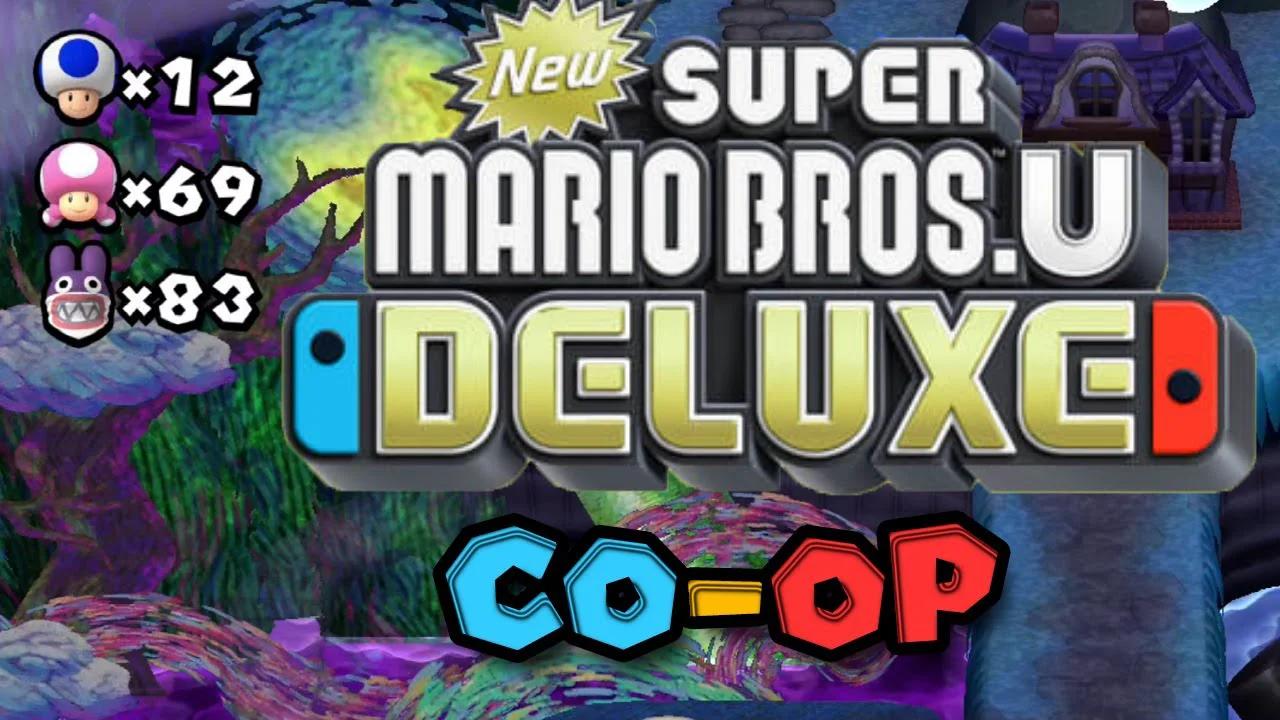 Nabbit and Toads Co-op- New Super Mario Bros U Deluxe - Nintendo Switch