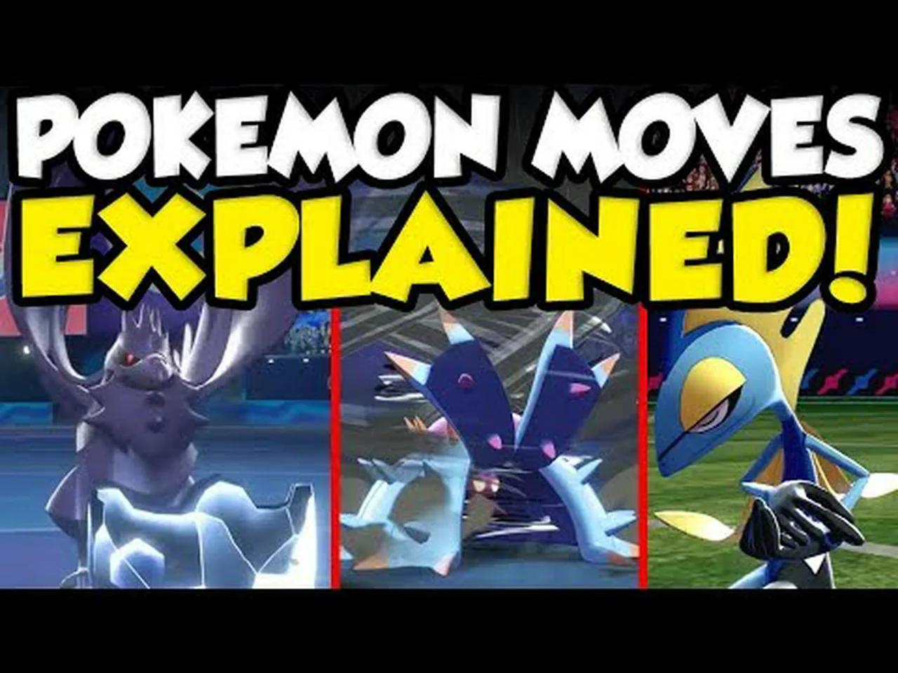 How Moves Work In Pokemon! Pokemon Sword and Shield Battle Academy ...