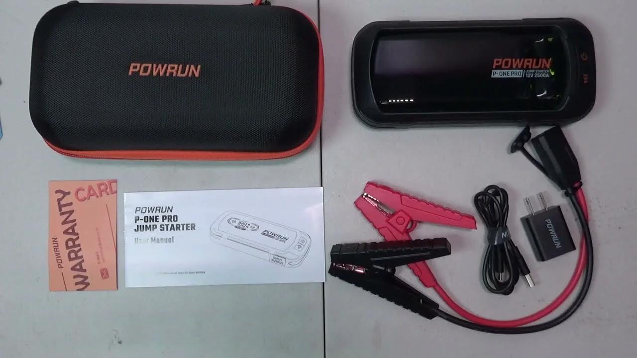 POWRUN P-ONE Pro Jump Starter POWRUN P-ONE Pro Jump Starter