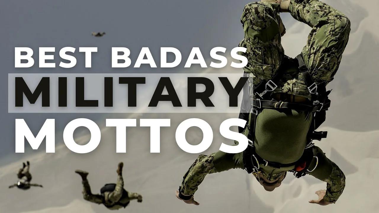 Best Badass Military Mottos (Official & Unofficial) | Warrior ...