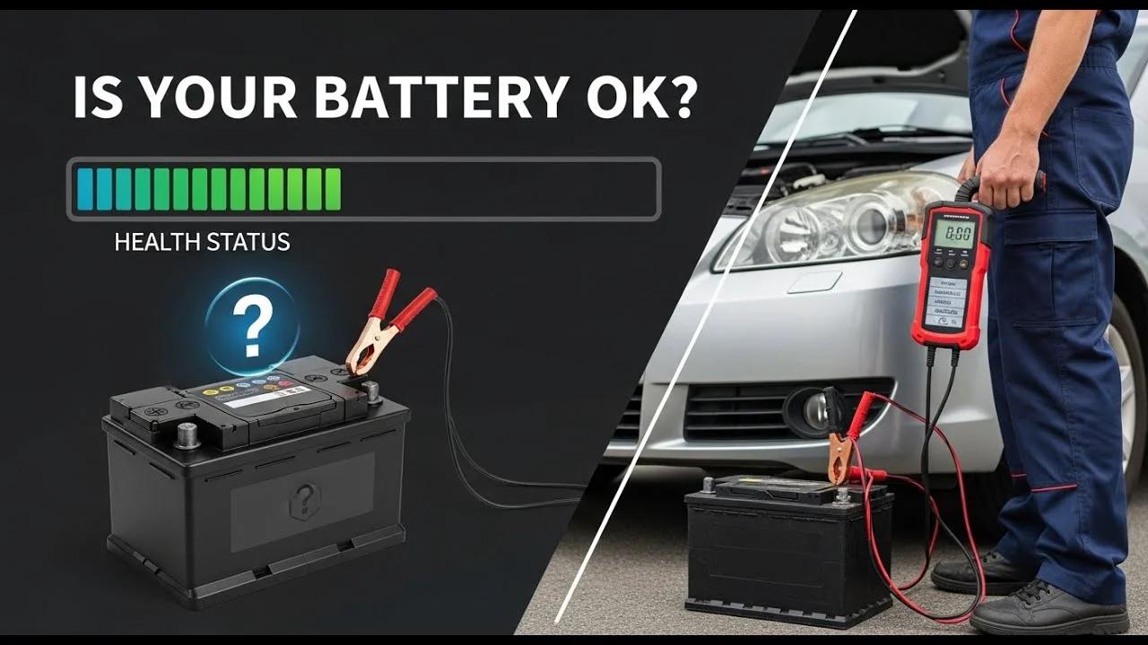 How to check your car battery health ? ⚡️⚠️