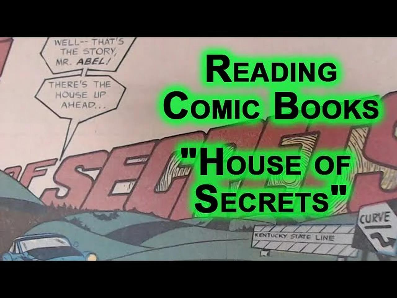 Reading Comic Books: House of Secrets #81: "House of Secrets", Conway ...