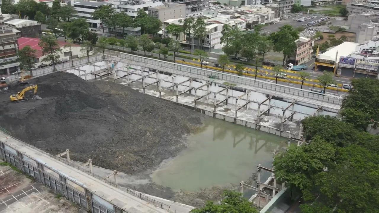 Backfilling of Joy Plaza Basement 🇹🇼 (2023-09) {aerial}
