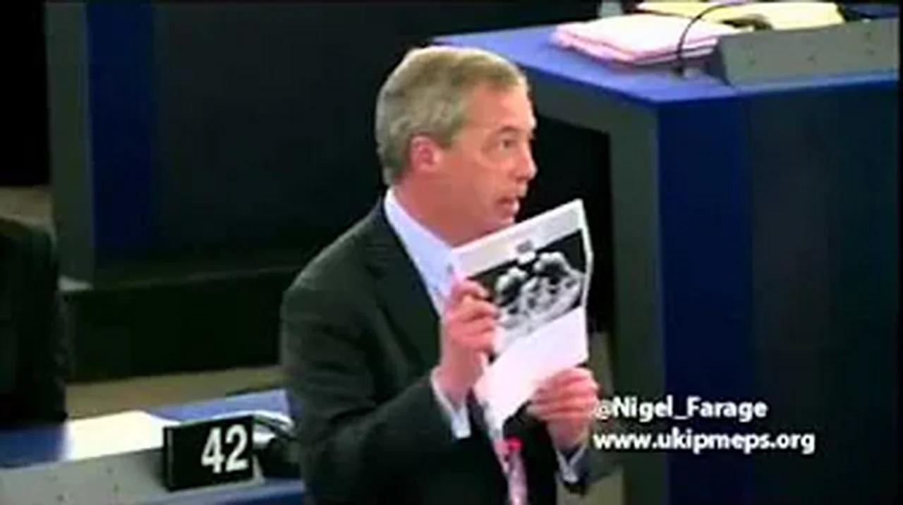 Nigel Farage MEP speech on illegal boat migrant strategy European ...