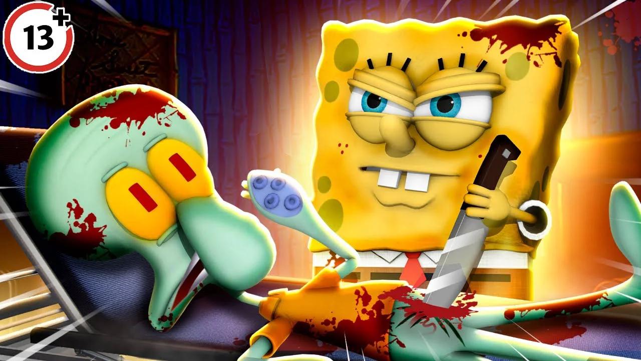 SpongeBob KILLS Squidward in Murder Mystery!