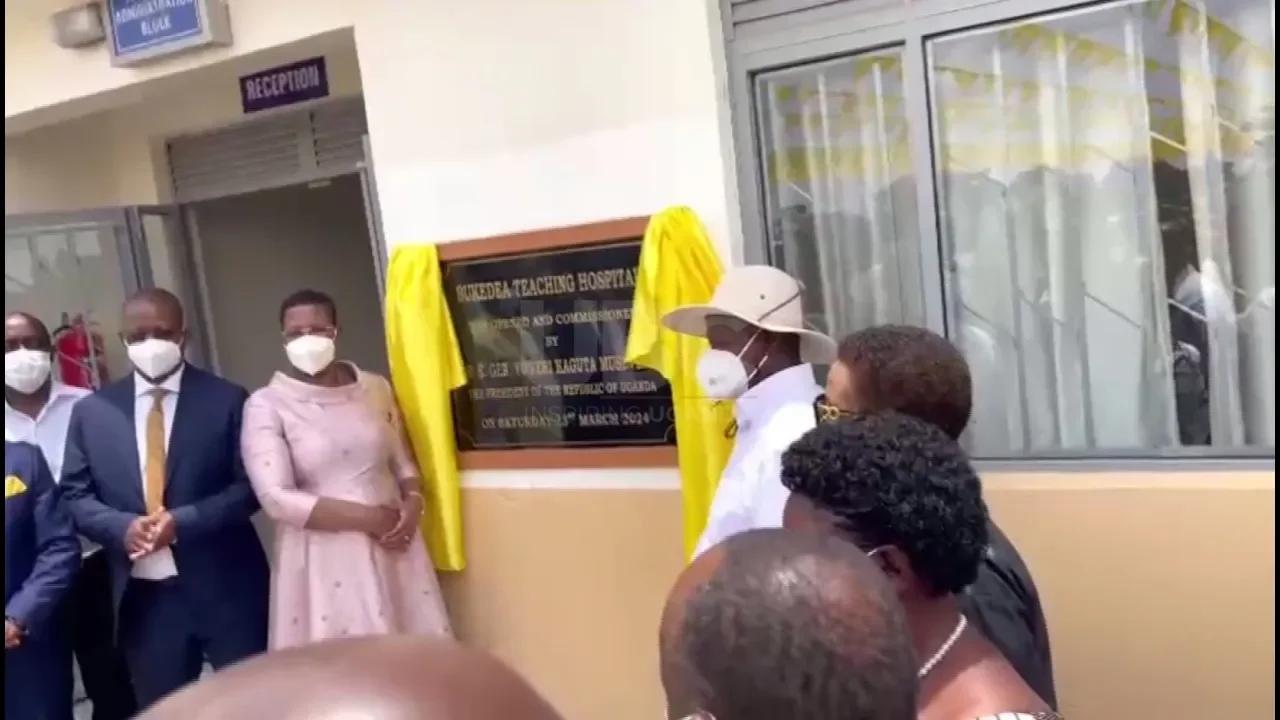 President Museveni officially opens Bukedea Teaching Hospital