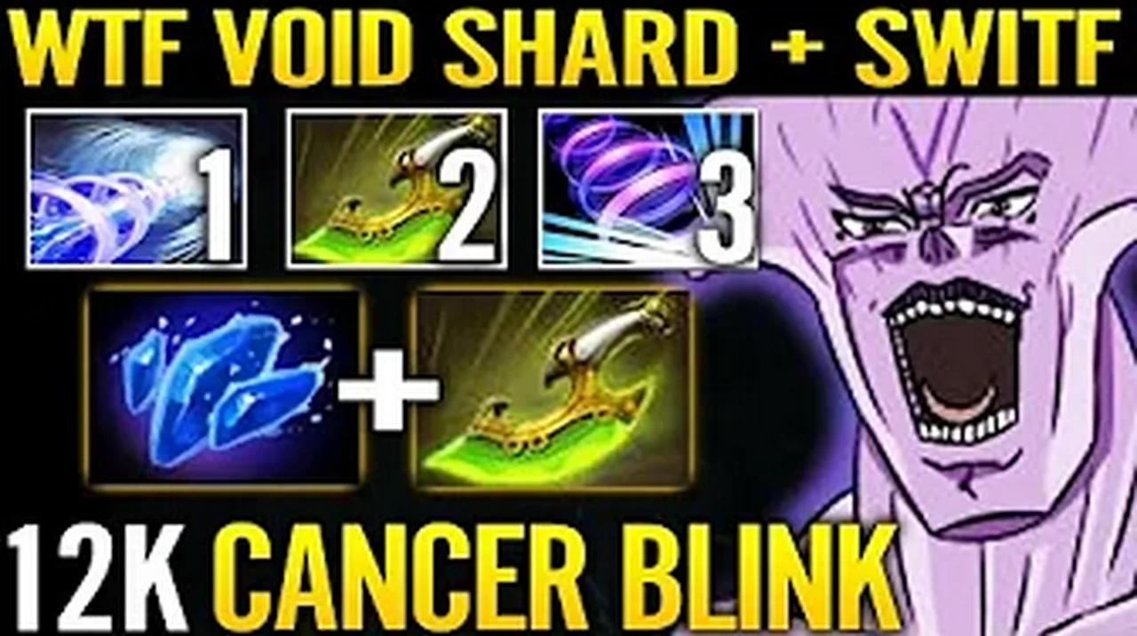 🔥 WTF 12K MMR 3x BLINK Faceless Void! Swift + Aghanim's Shard Super Annoying Carry 7.29 Dota 2 Pro