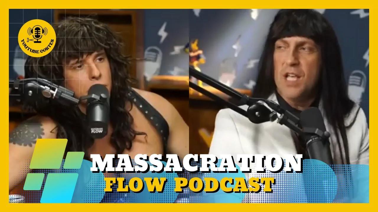 Flow podcast: Massacration melhores momentos - Youtube Cortes