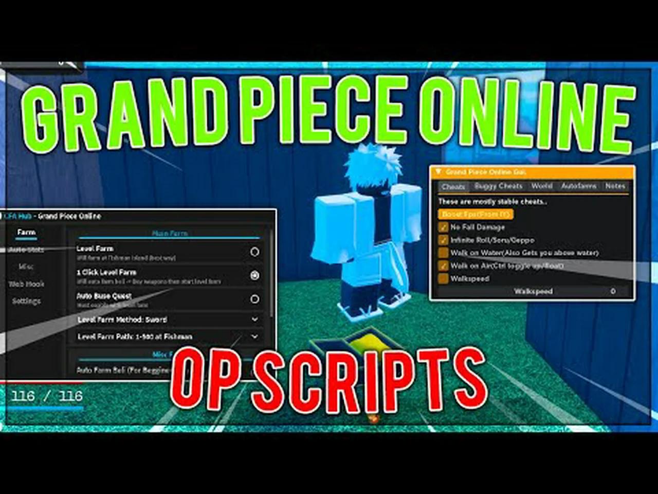 *UPDATED* Grand Piece Online Script Hack | GET ALL FRUITS, AUTO FARM ...