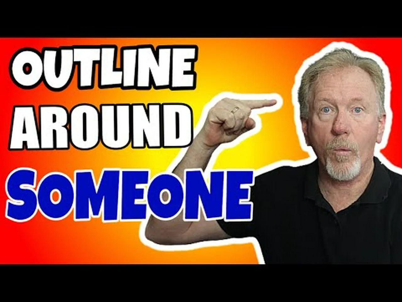 How to Put A White Outline Around Someone In An Image