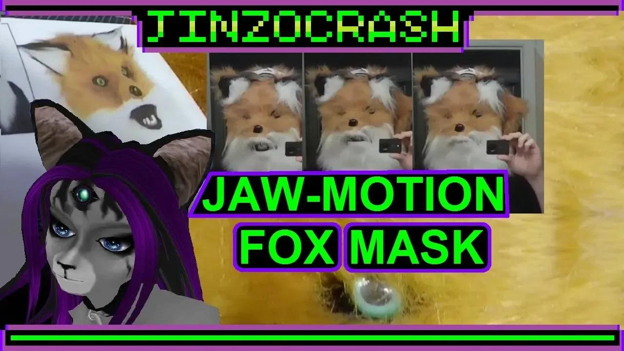 Moving Jaw Fox Mask