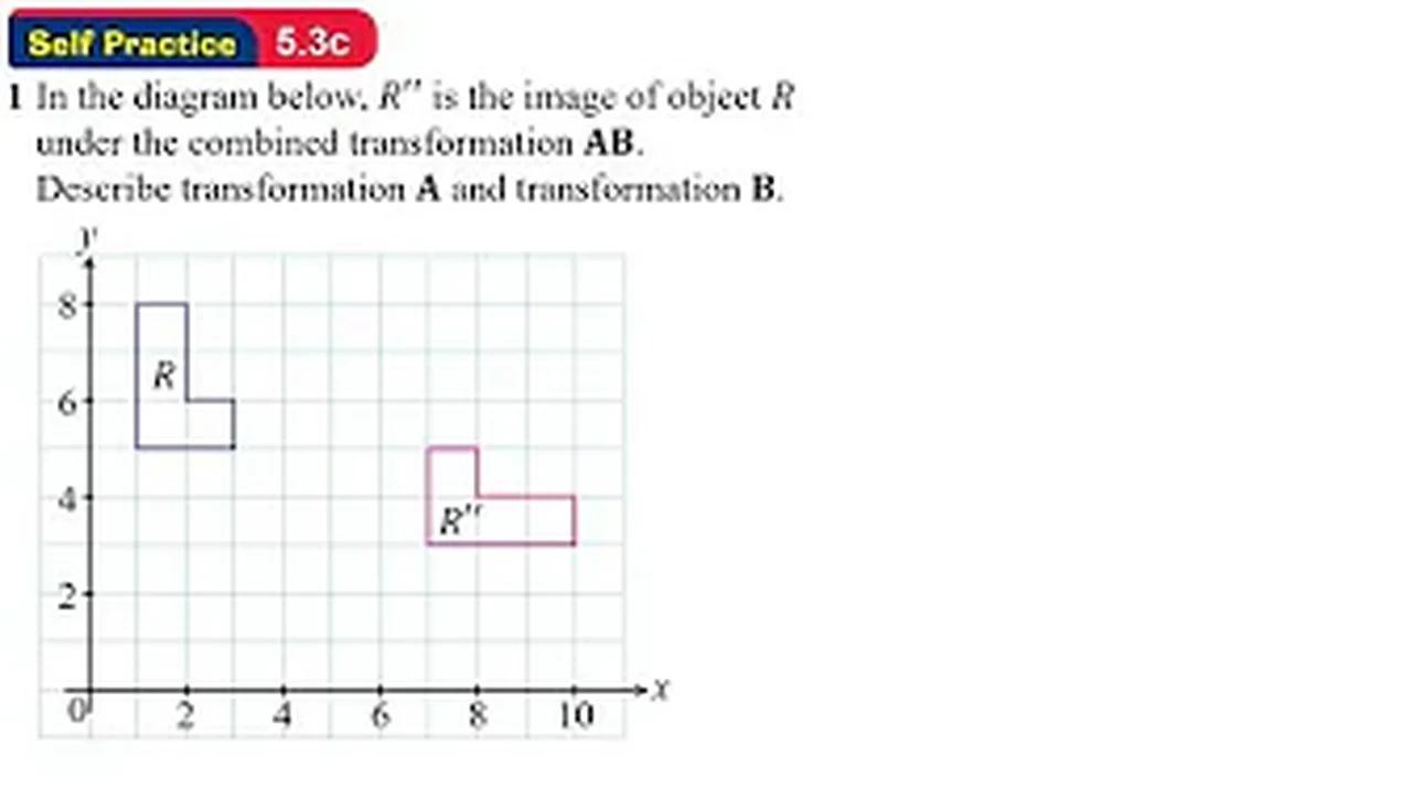 #KSSM #MATHEMATICS FORM 5 Describe the Combined #Transformation Self ...
