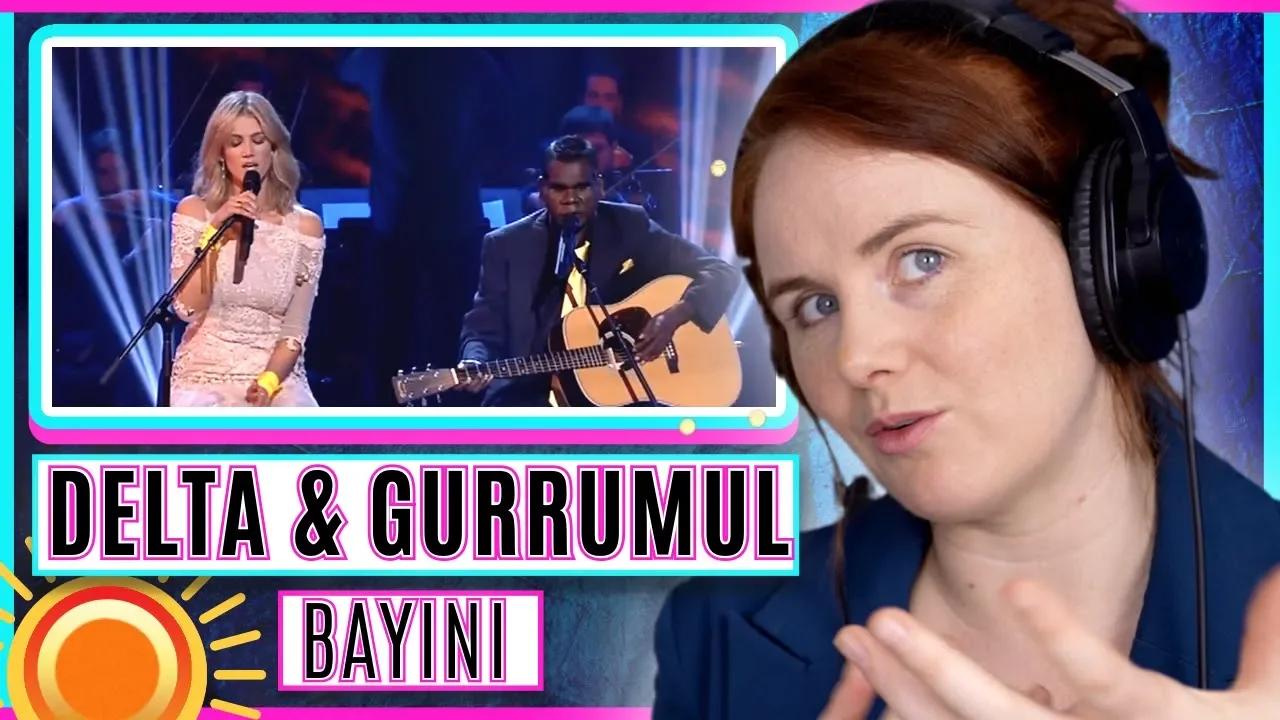 Vocal Coach reacts to Delta And Gurrumul Perform Bayini: The Voice ...