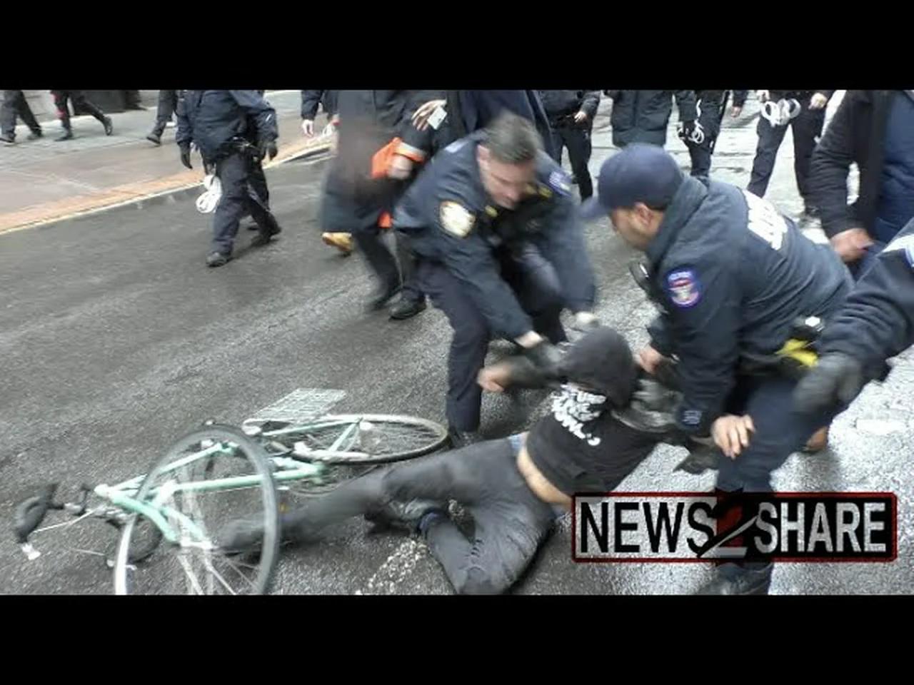 One arrested as counter-protesters oppose anti-abortion "Gift of Life ...